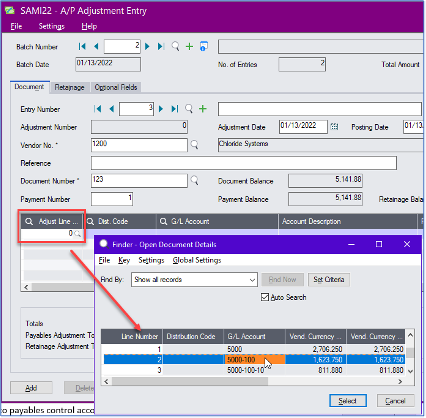 Adjusting Entries in Sage 300