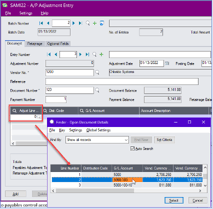 Adjusting Entries in Sage 300