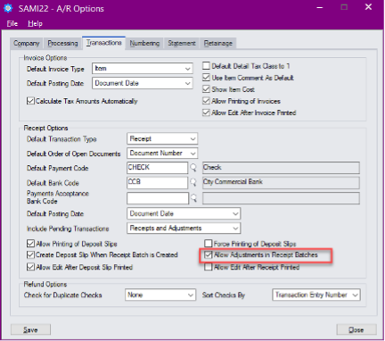 Adjusting Entries in Sage 300