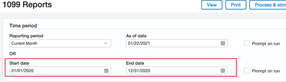 Sage Intacct 1099 Form and Box Updates for January 2021