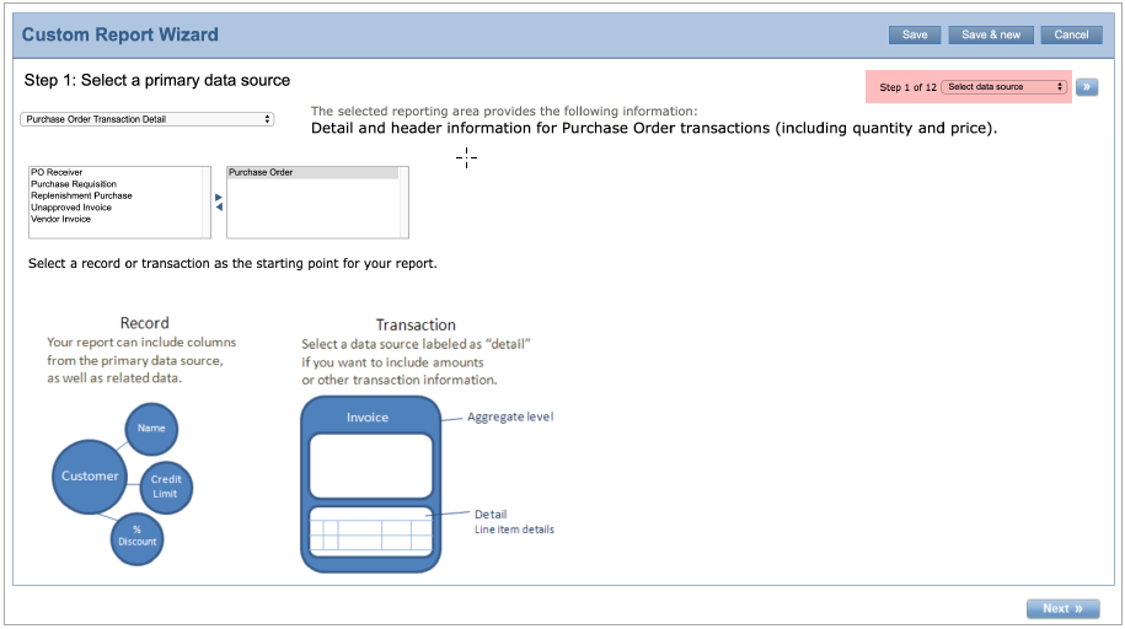 Sage Intacct – Reporting & Dashboards
